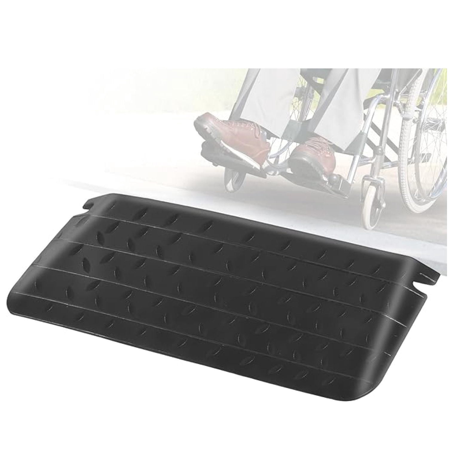 2.5" High Wheelchair Ramp Rubber Threshold Ramps for Wheelchairs for ...