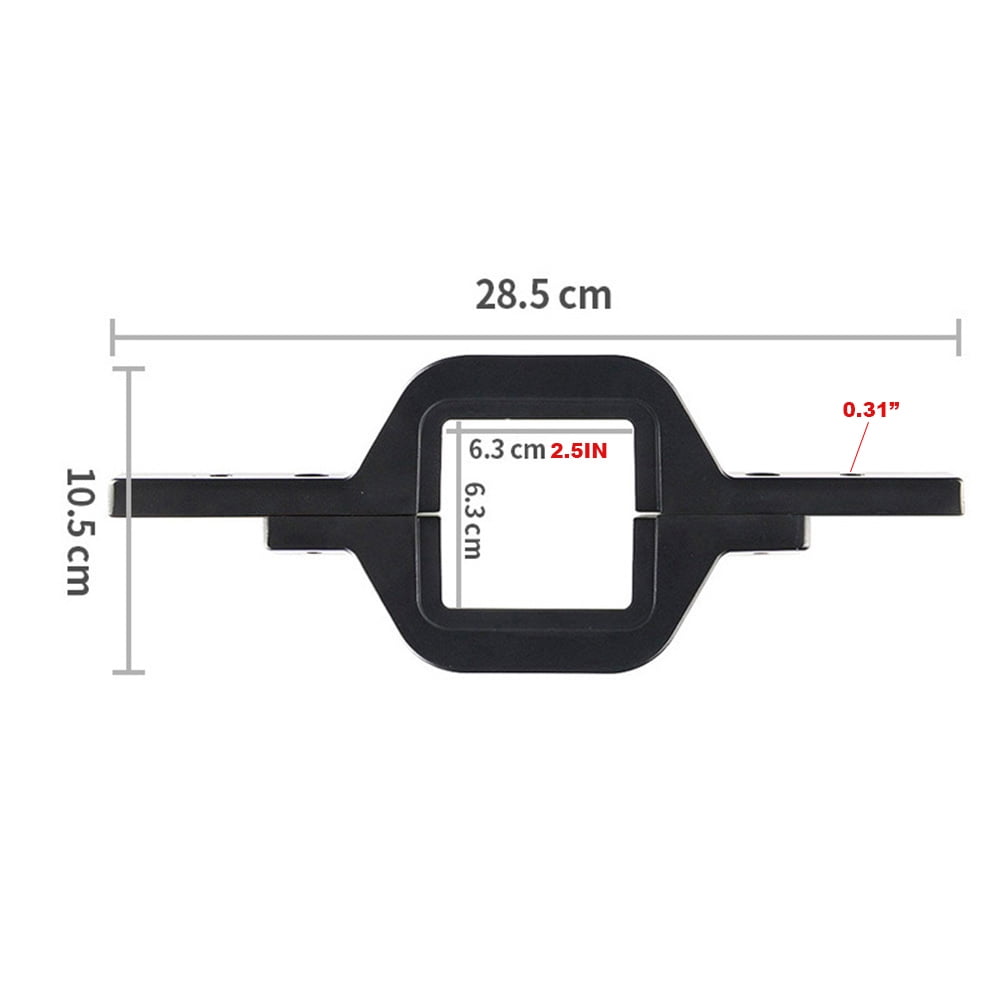 2.5 Inch LED Work Light Bar Towing Hitch Mount Brackets LED Backup ...