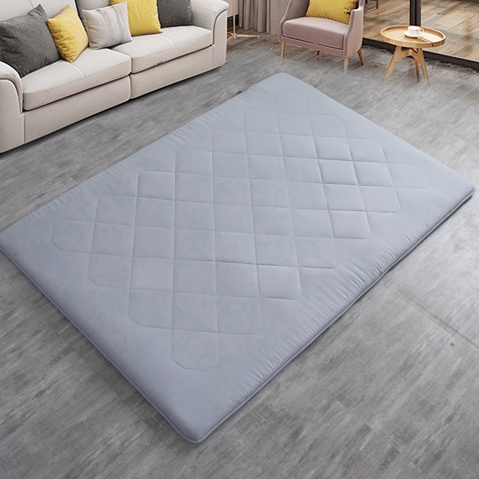 BYBYME Cooling Futon Mattress, Portable Floor Bed for Adults, Foam ...