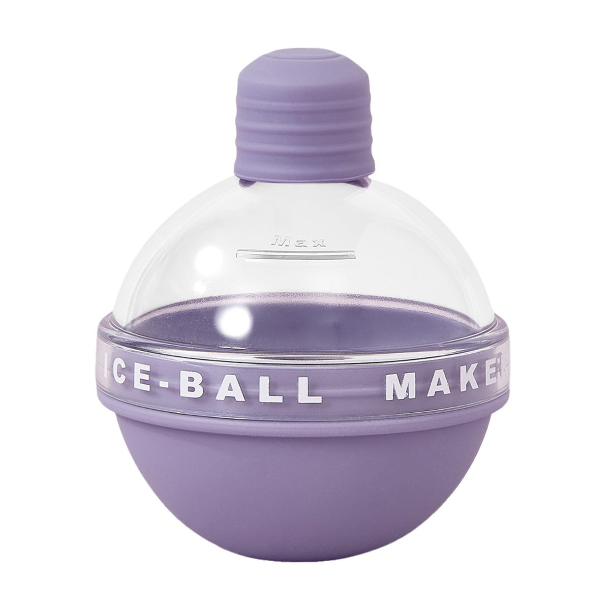 2.5 Inch Round Ice Maker Moulds Colorful Reusable Sphere Ice Tray Large ...