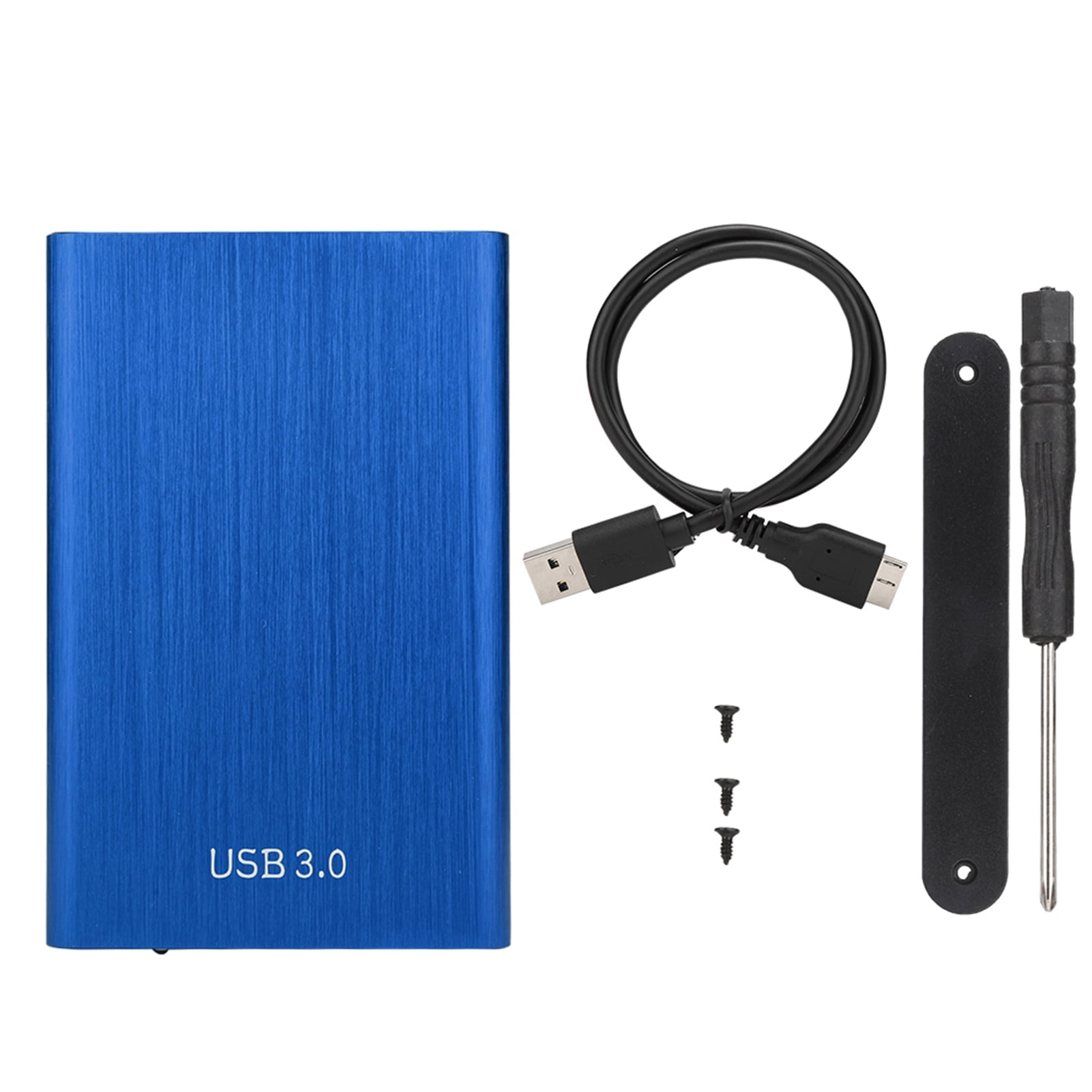 2.5-Inch SATA USB 3.0 Laptop 7-9.5MM Hard Drive SSD Enclosure External ...