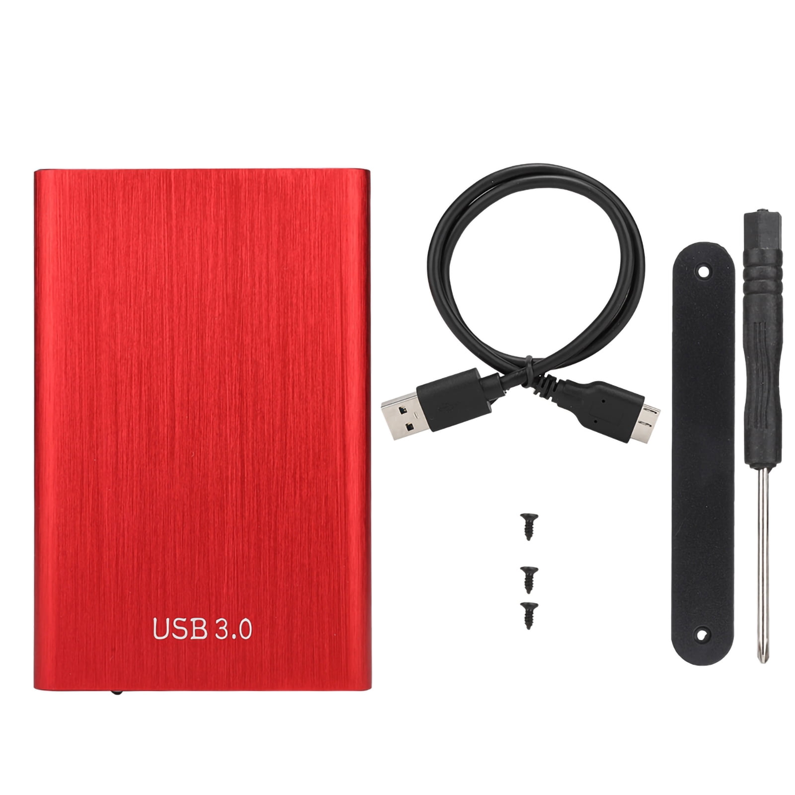 2.5-Inch SATA USB 3.0 Laptop 7-9.5MM Hard Drive SSD Enclosure External ...