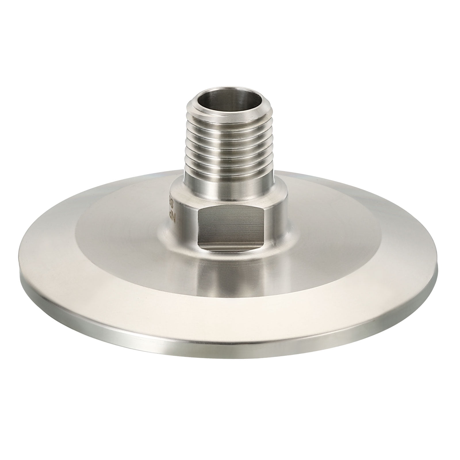 Uxcell TC Tri Clamps Adaptor Tri-Clover Fittings to NPT Male Thread ...