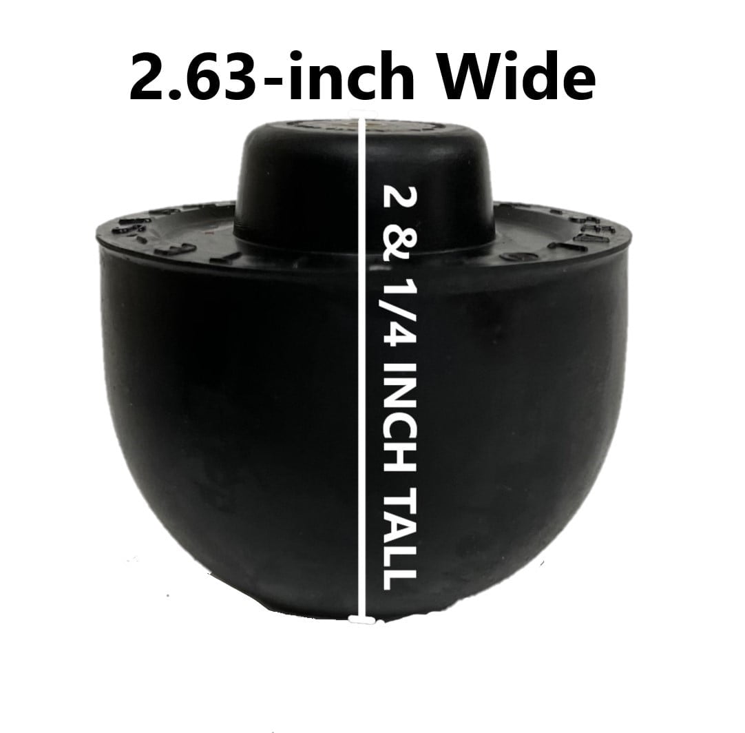 Eljer Rubber Replacement Toilet Tank Ball Units with Brass Connector ...