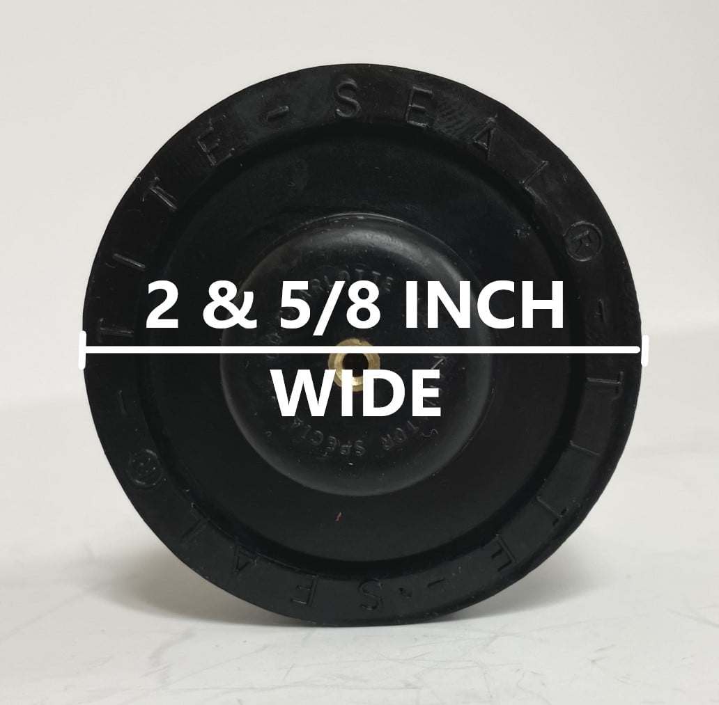 2.5 Inch Toilet Tank Flapper Flush Ball by NuFlush, for Kohler and ...