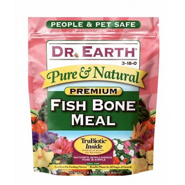 2.5 LB 3-18-0 Fish Bone Meal An Excellent Source Of Organic Phosphorou ...