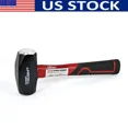 2.5 Lb Sledge Hammer Fiberglass Handle Comfort Grip Heat Treated Home ...
