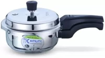 2.5 Quart / 2 Liter Anti-Rust Ultra Pressure Cooker, Stainless Steel ...