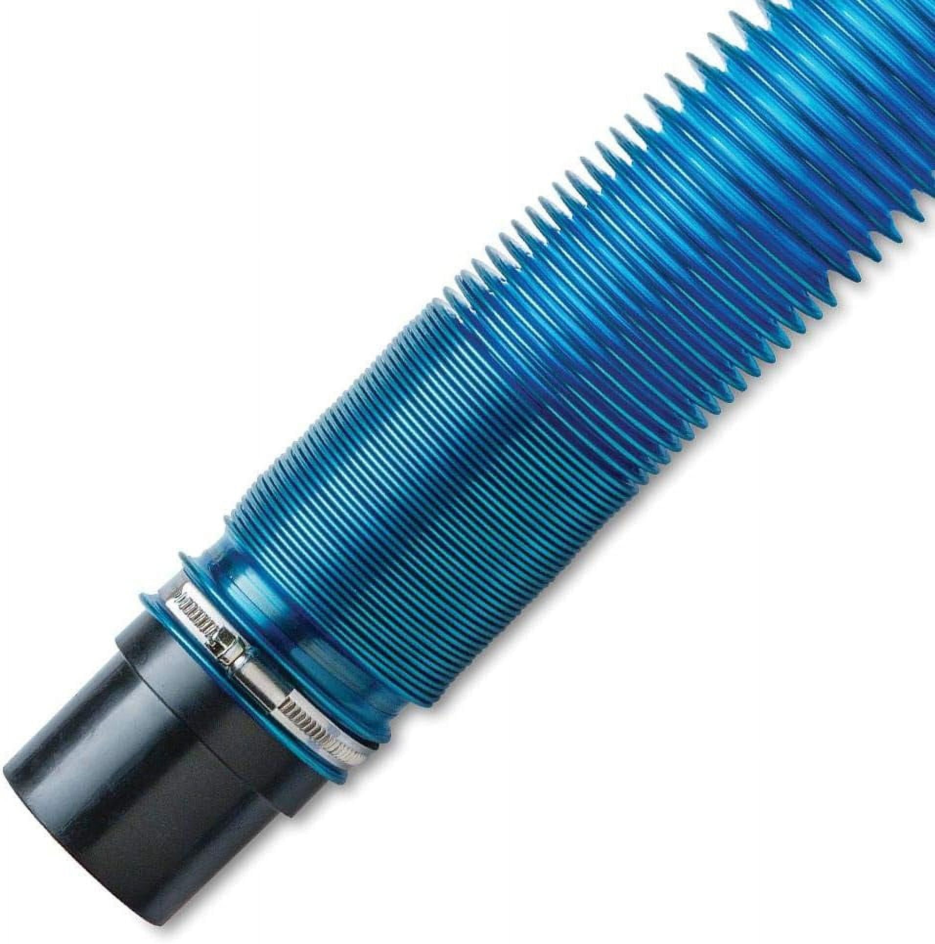 2.5'' Shop Vac Hose Kit – Expandable Blue Shop Vac – 2-1/2” Elastic ...