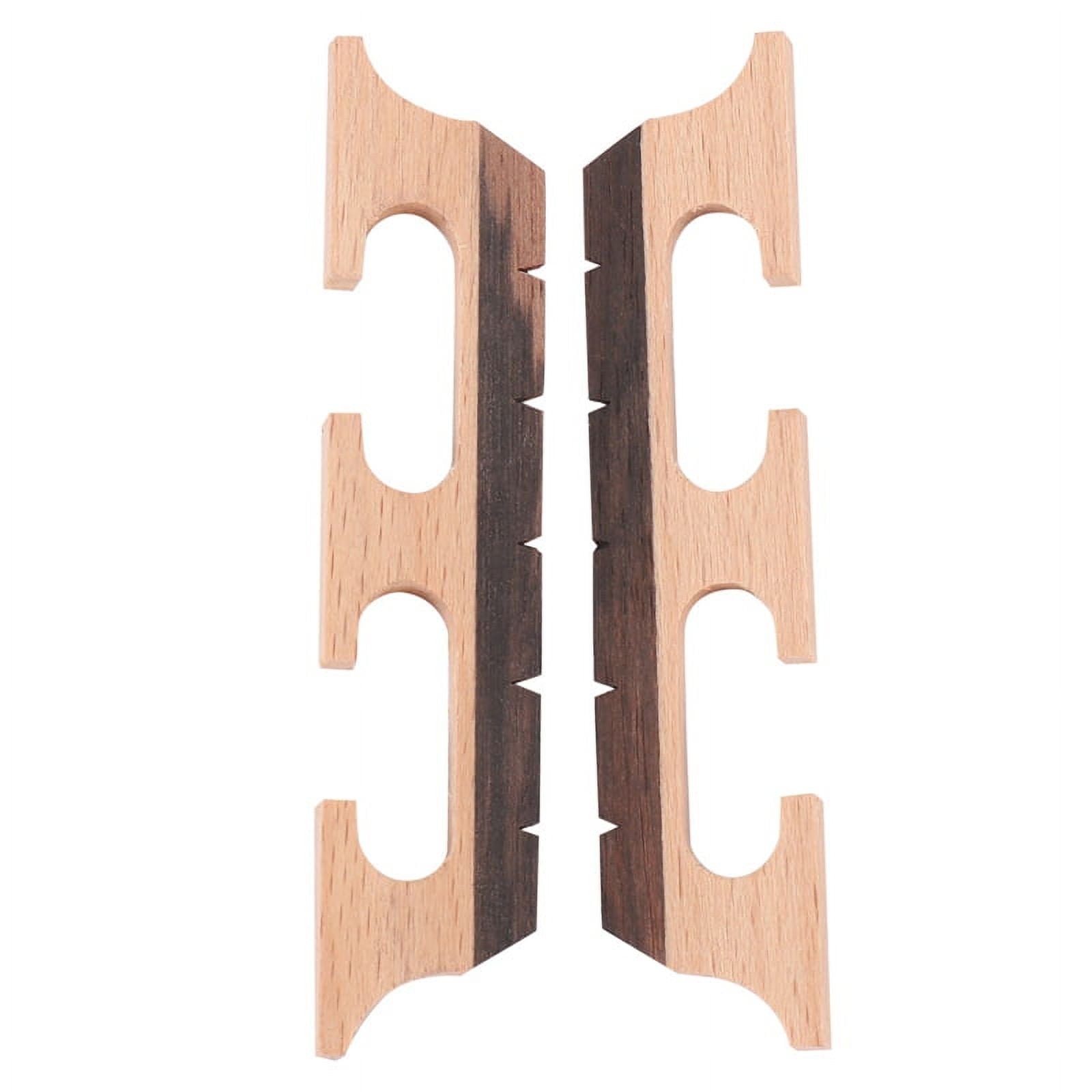2 * 5-String Banjo Bridge-wood color - Walmart.com