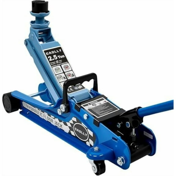 VEVOR Floor Jack, 2.5 Ton Low Profile Floor Jack, Heavy-duty Steel ...