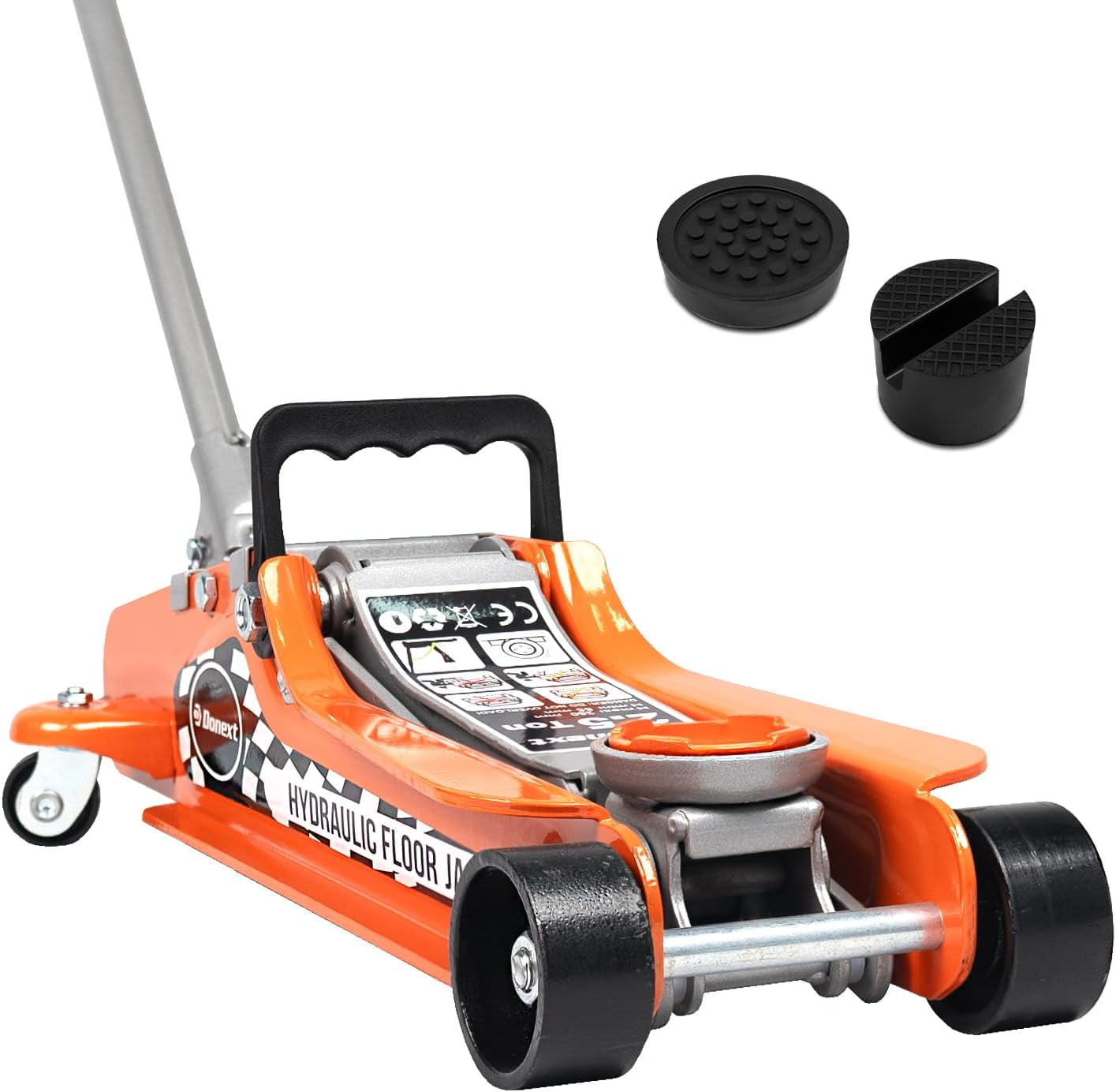 2.5 Ton Floor Jack, Low Profile Hydraulic Racing Floor Jack with Single ...