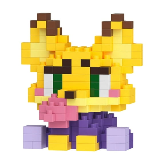 2.5" Zootopia Finnick Wilde Q-Style Micro Building Blocks - Mini Fox ...