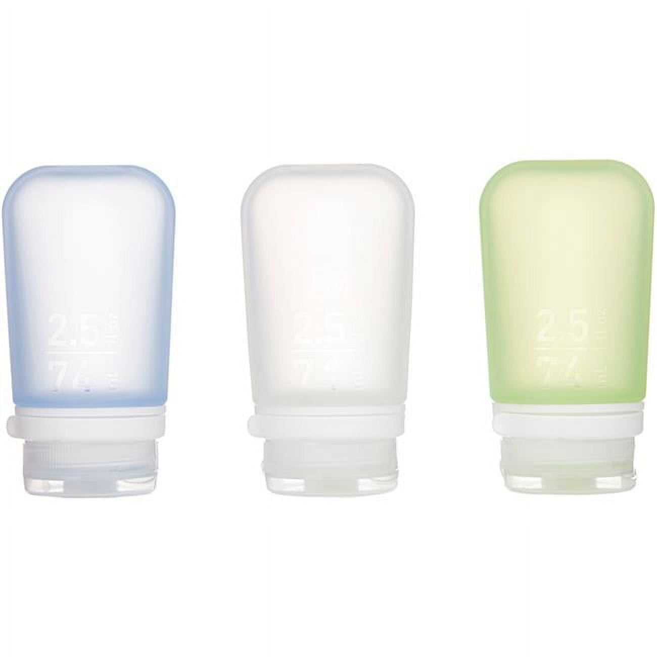 2.5 fl oz Medium Gotoob Plus Squeeze Bottle - Clear, Green & Blue ...