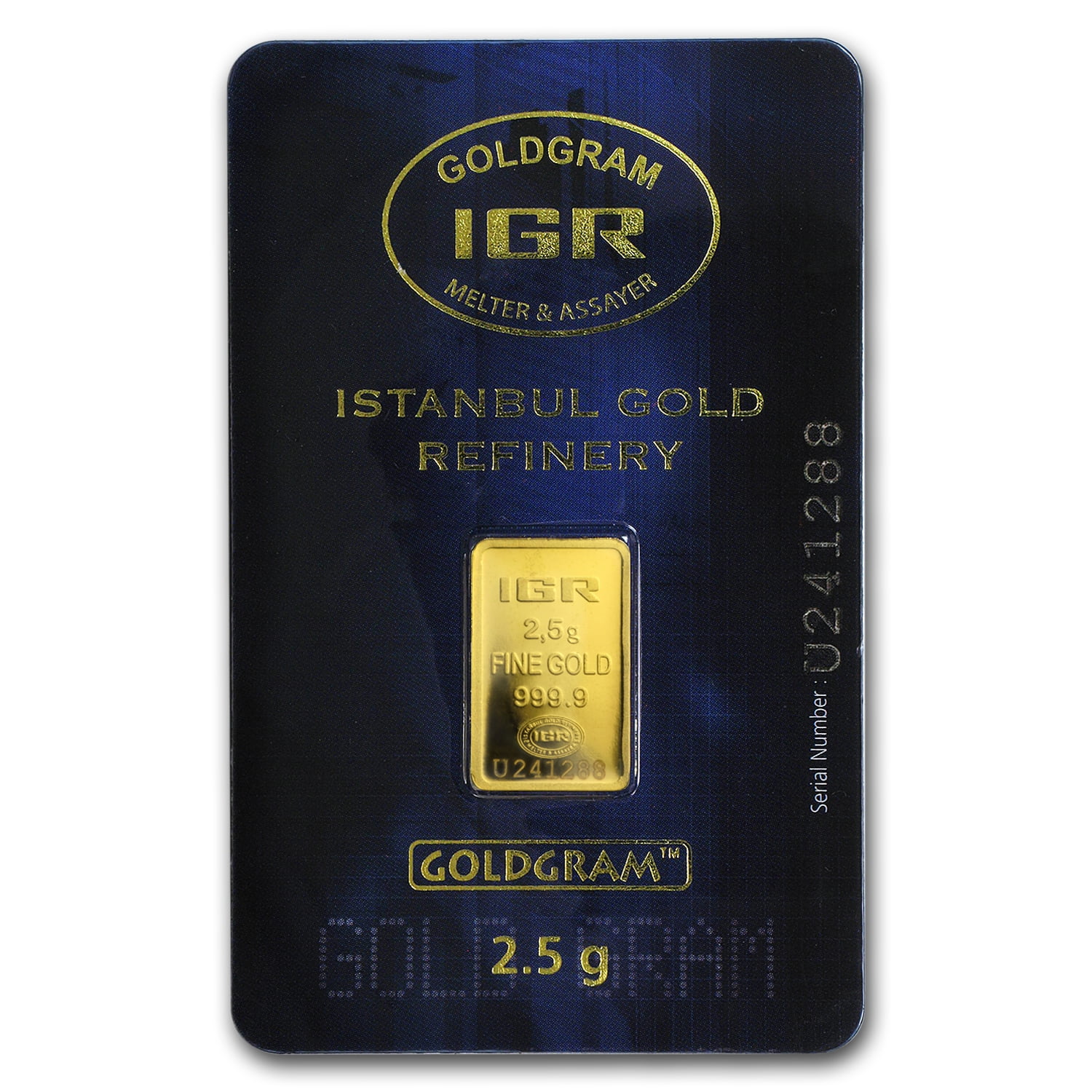 2.5 gram Gold Bar - (In Assay) - Walmart.com