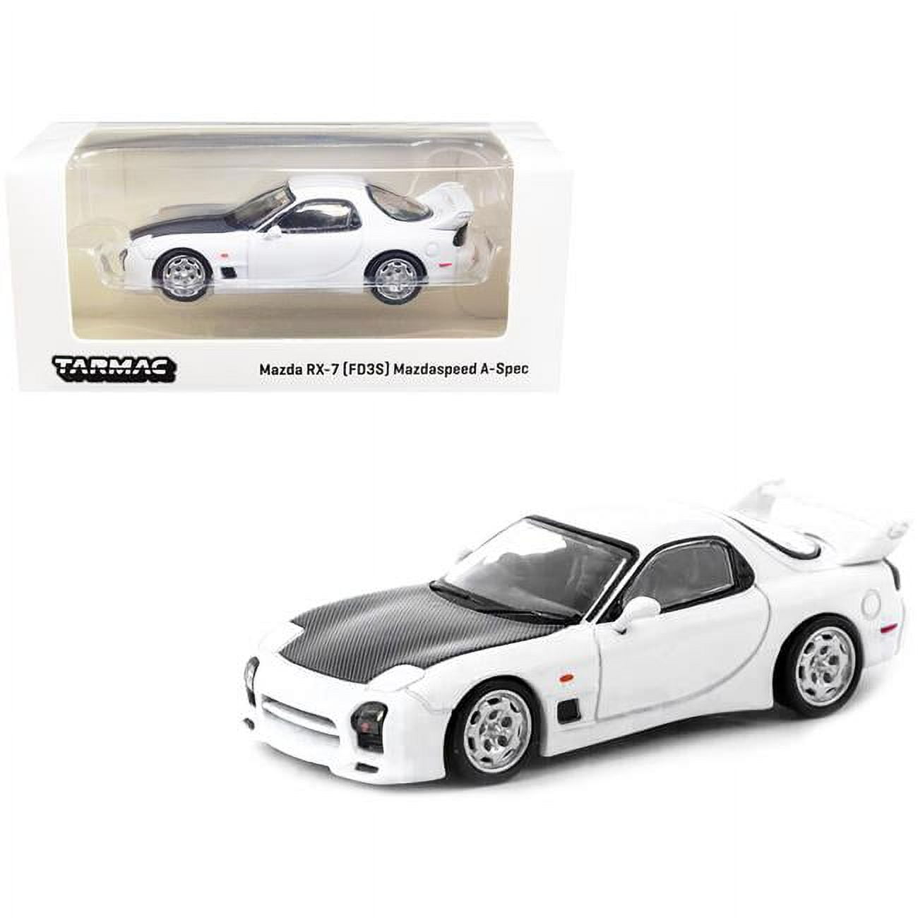2.5 in. 1-64 Scale Diecast Mazda Rx7 Mazdaspeed A Spec Chaste with ...
