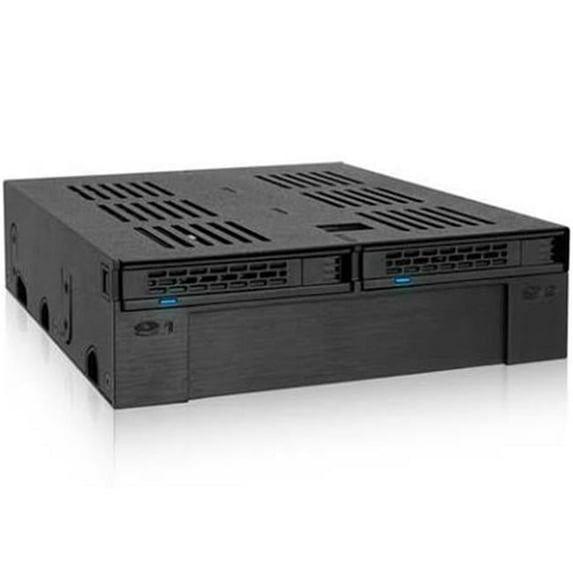 2.5 in. 2 Bay SAS SATA Storage Mobile Rack - Walmart.com