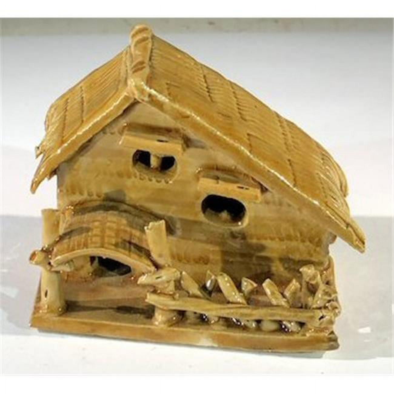 2.5 in. Miniature Ceramic Figurine - Glazed Water Pavilion - Walmart.com