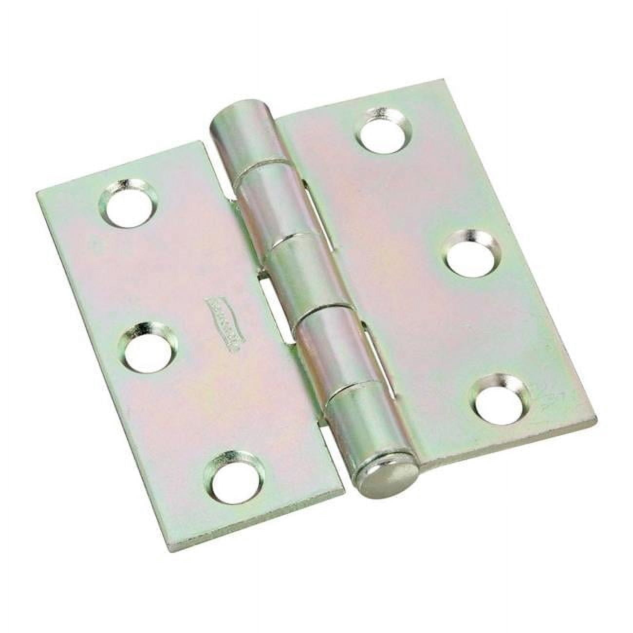 2.5 in. Steel Zinc-Plated Door Removable Pin Hinges - Walmart.com