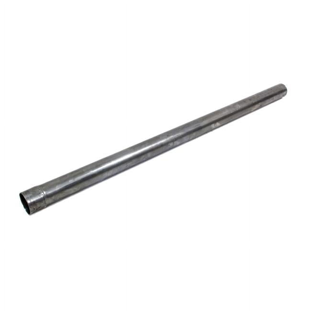 2.5 in. dia. Straight Exhaust Pipe Extension for 4 ft. Long 1 End ...