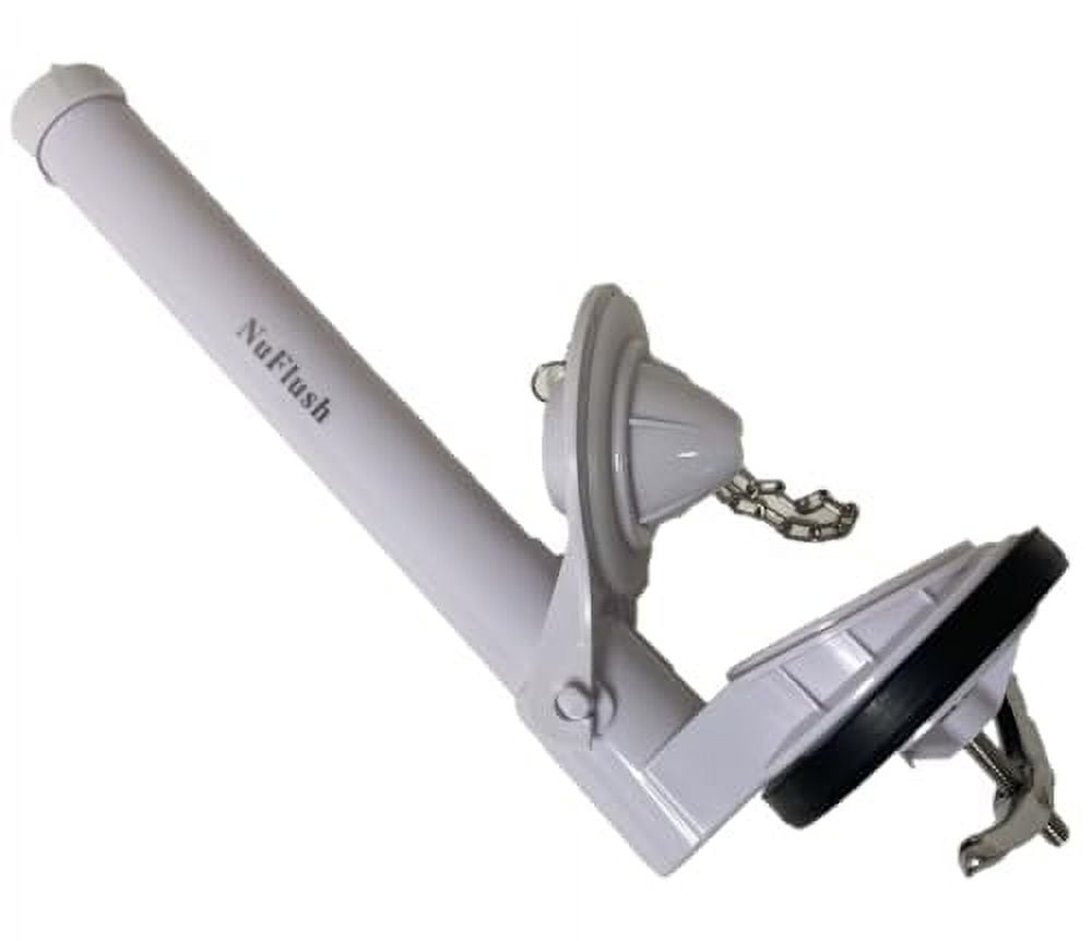 2.5-inch Flush Valve Assembly for 1 Piece Toilet,10-inch Overflow Tube ...