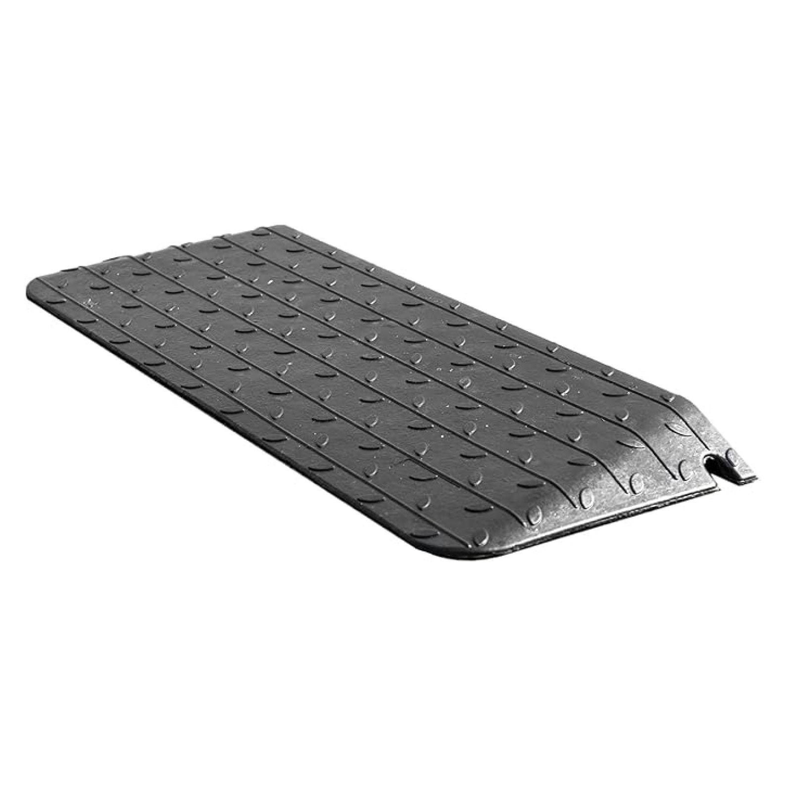 2.5 inch Heavy Duty Rubber Threshold Ramp – 7000 lbs Load Capacity ...