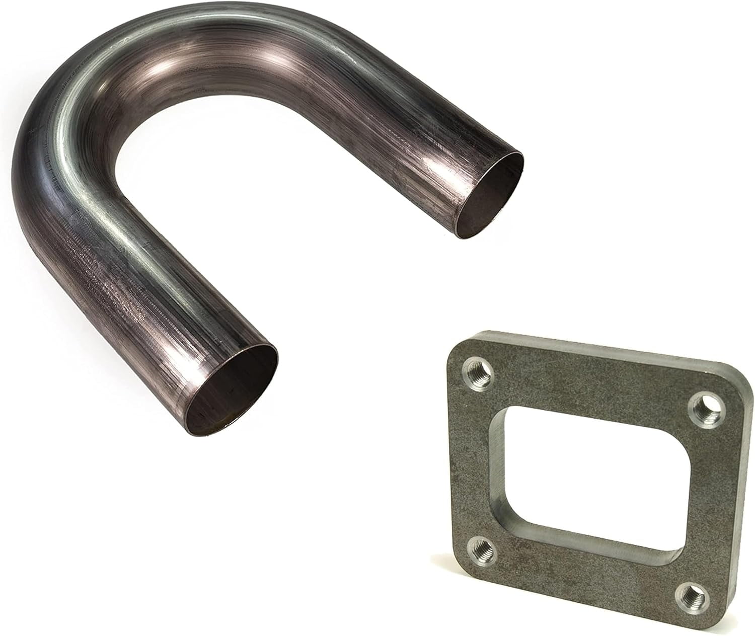 2.5" inch stainless steel mandrel (2 pack), 180 degree bends angles ...