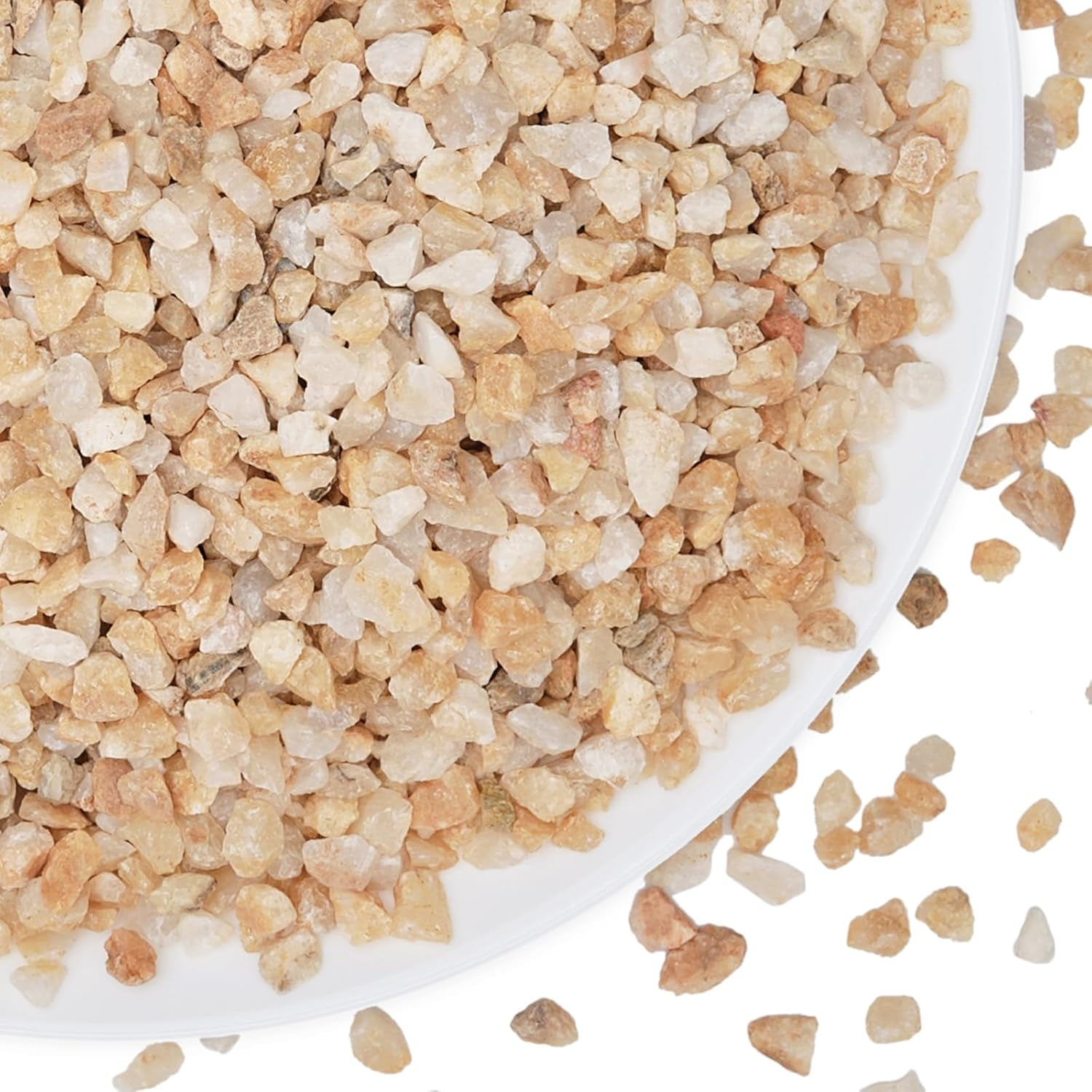 2.5 lbs Coarse Silica Sand for Indoor Plants, 1/5 Inch Natural ...