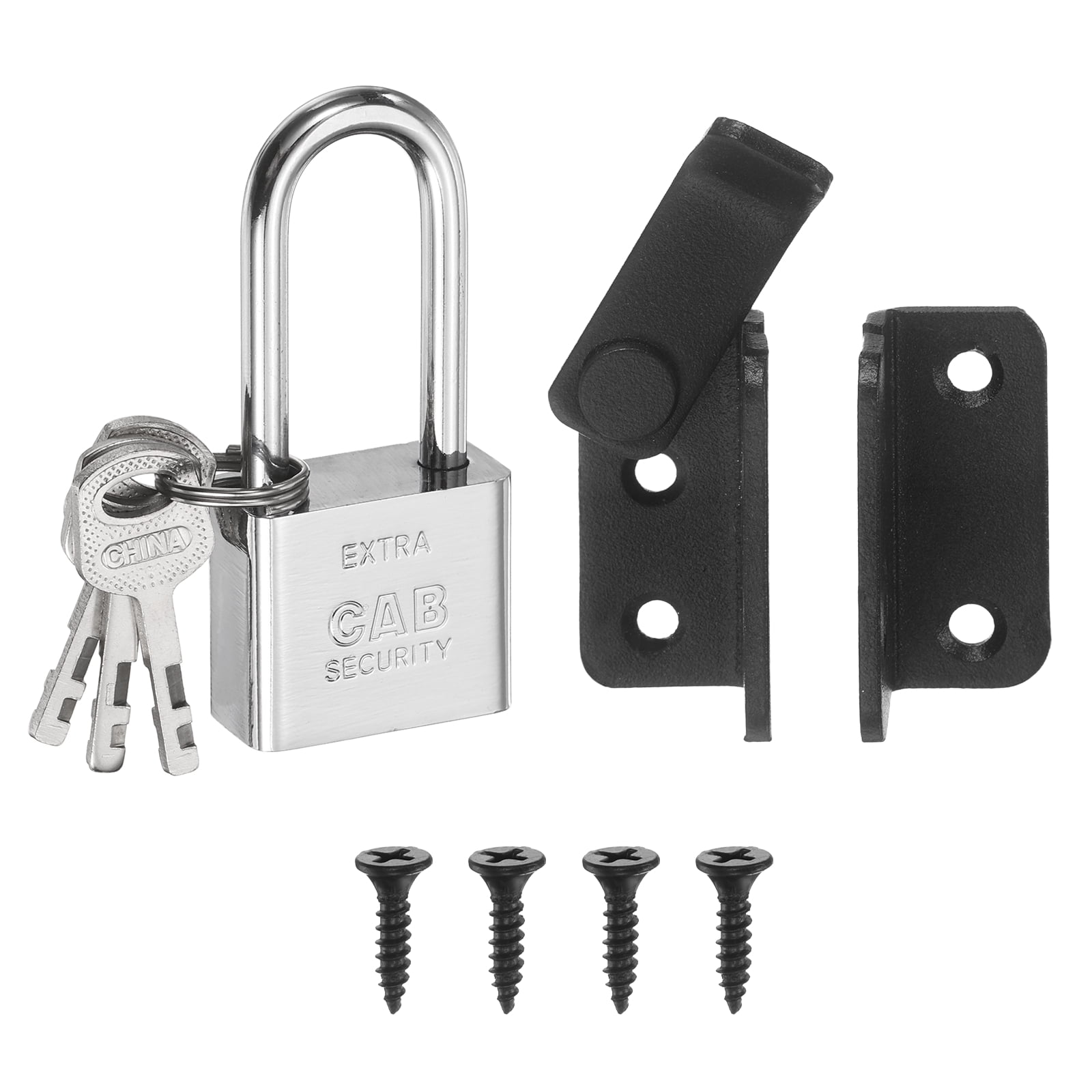 2.5 mm Flip Latch Gate Latch, 304 Stainless Steel Left Opening Slide ...