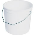 2.5 qt Encore Plastics 1044370 Blue Plastic Pail with Handle - Walmart ...