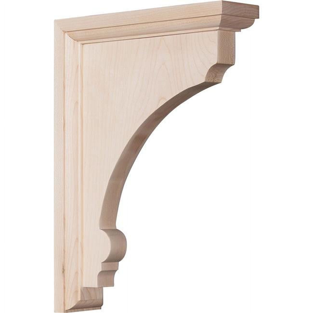 2.5 x 7 x 10 in. Large Thompson Wood Bracket - Alder - Walmart.com