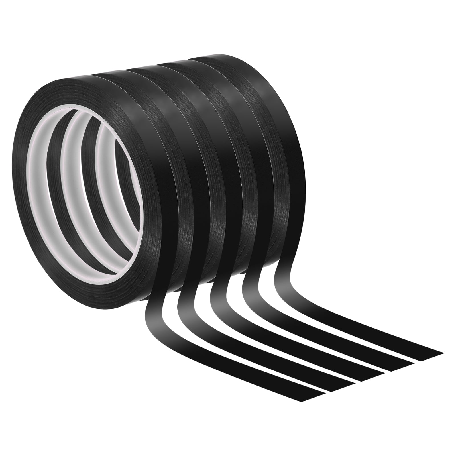 2/5" x 72 Yards Whiteboard Tape, 5 Pack Thin Dry Erase Tape, Black ...