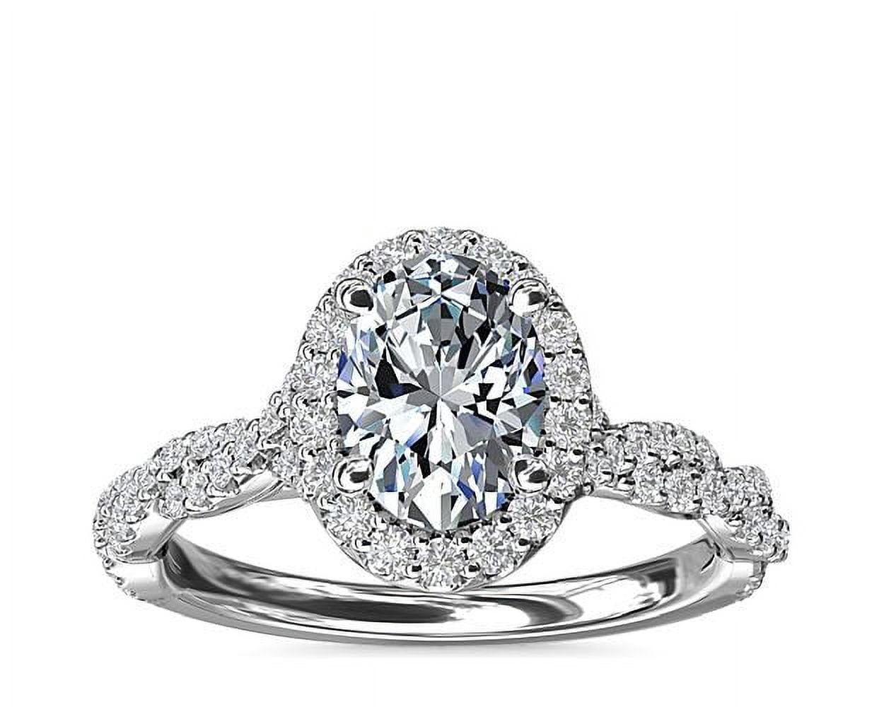 2.50 Ct IGI Certified Lovely Oval Cut Lab Grown Diamond Solitaire ...