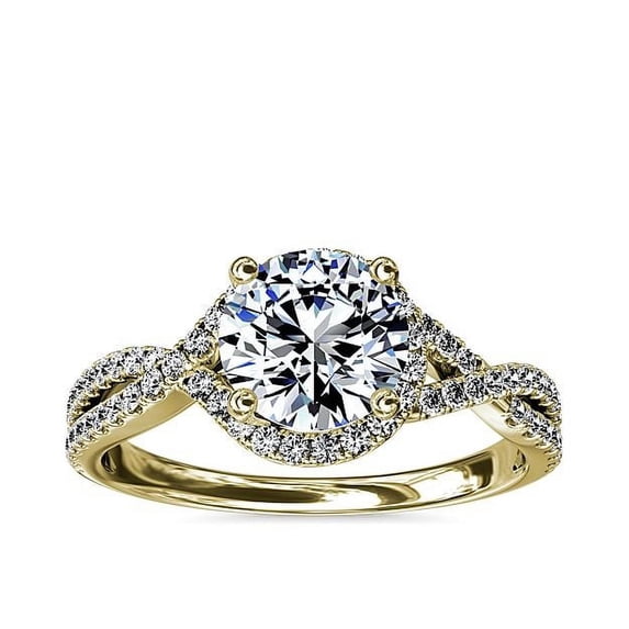 2.50 Ct Unique Round Cut IGI Certified Lab Grown Diamond Anniversary ...