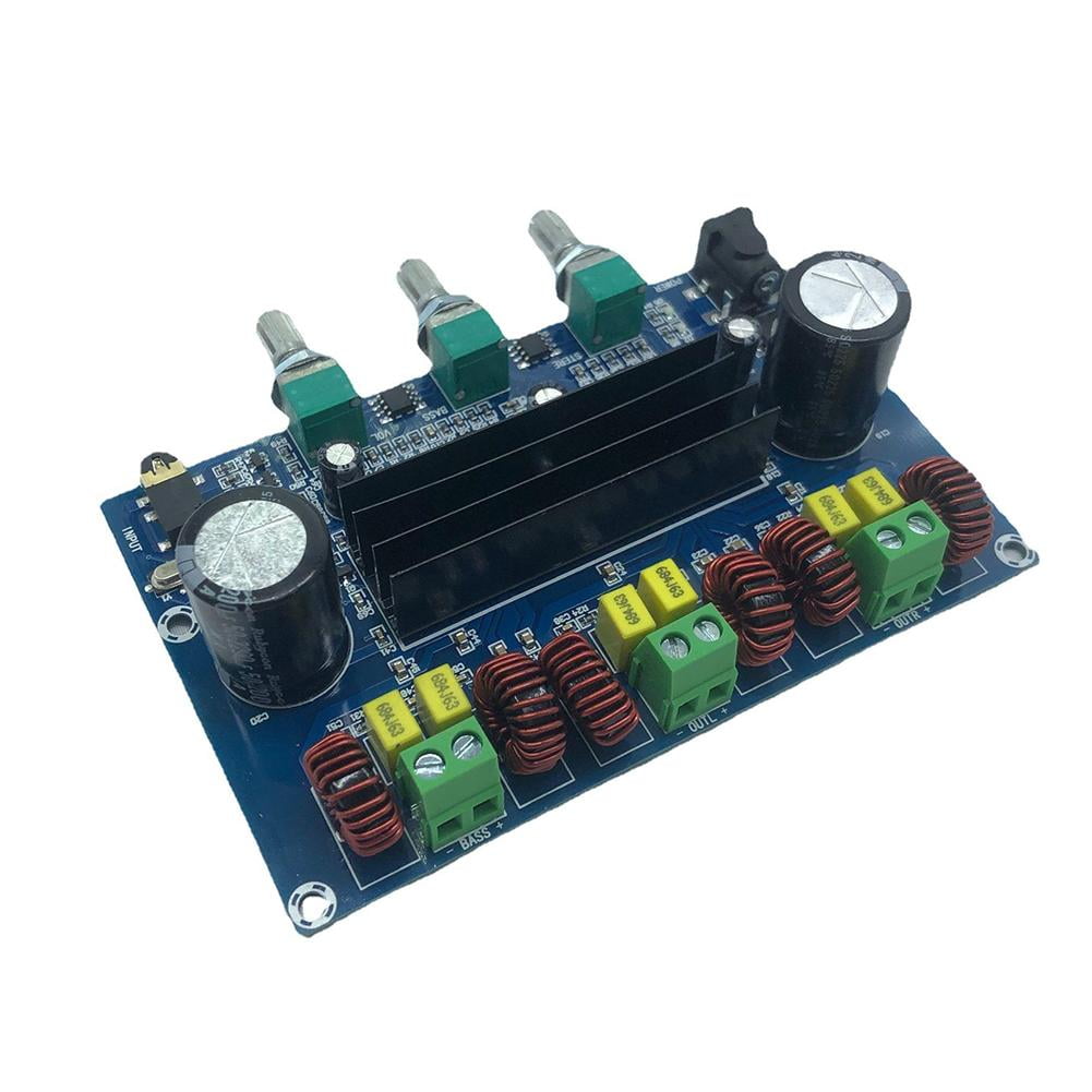 2*50W+100W Bluetooth 5.0 Dual TPA3116D2 Power Subwoofer Amplifier V6K2 - Walmart.com