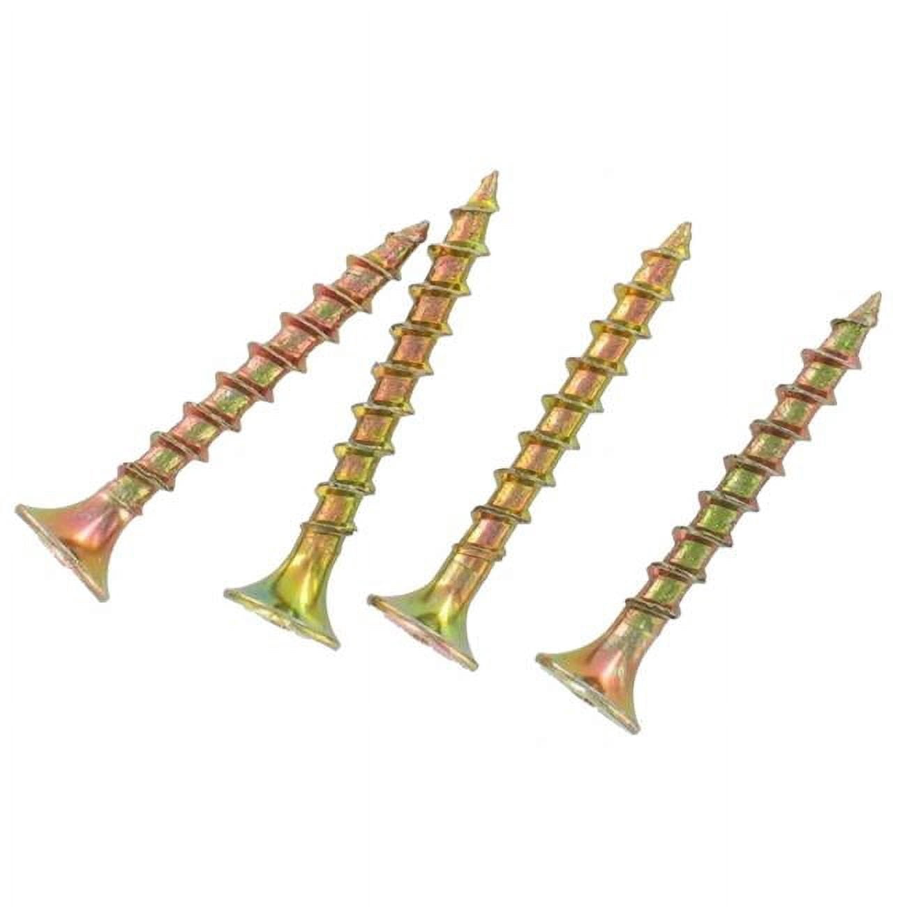 2-.50in. Gold Screws For General Construction - Walmart.com