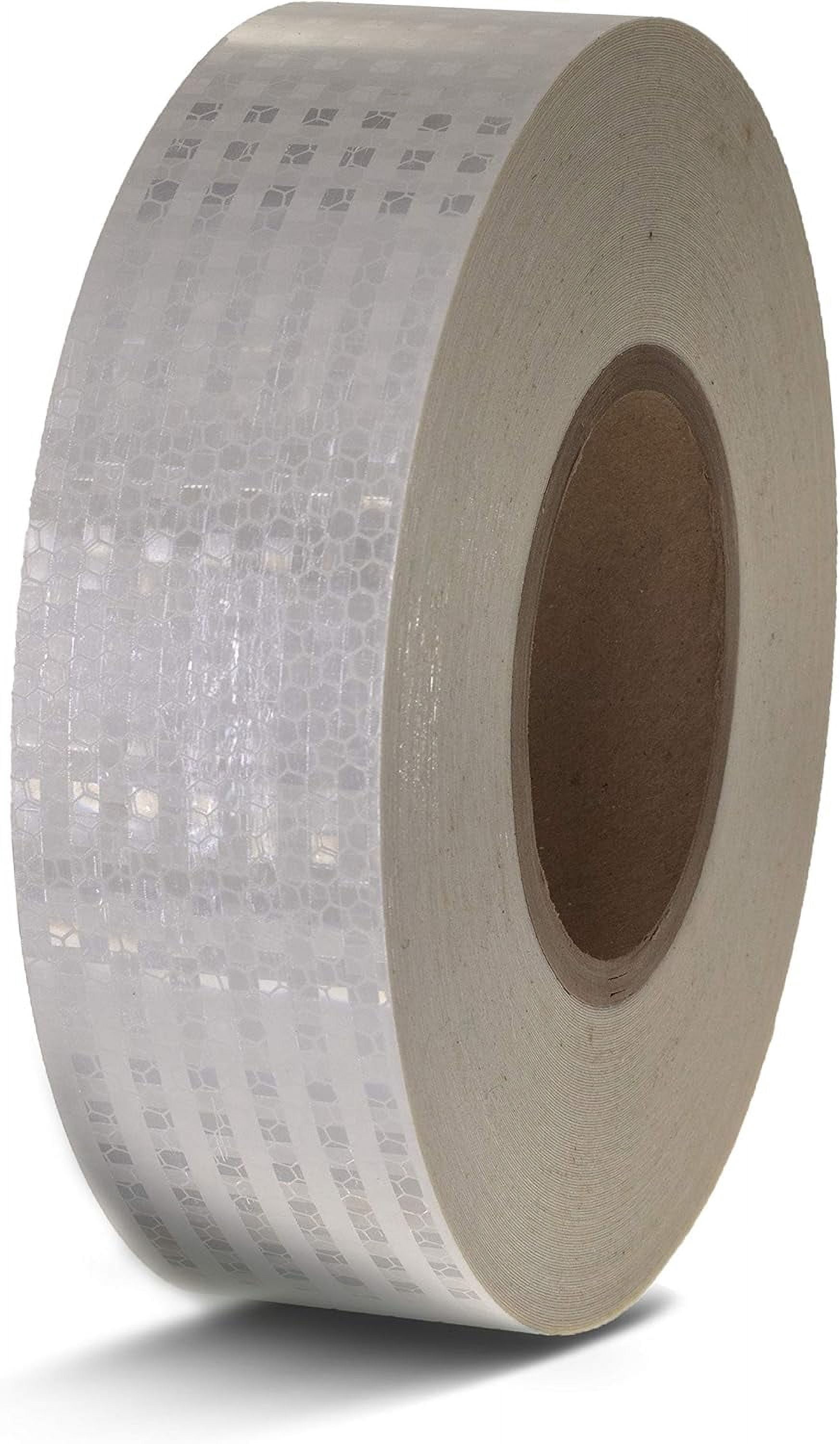 2" (50mm) x 50 yds, White, High Intensity Retro Reflective Tape (HXREF ...