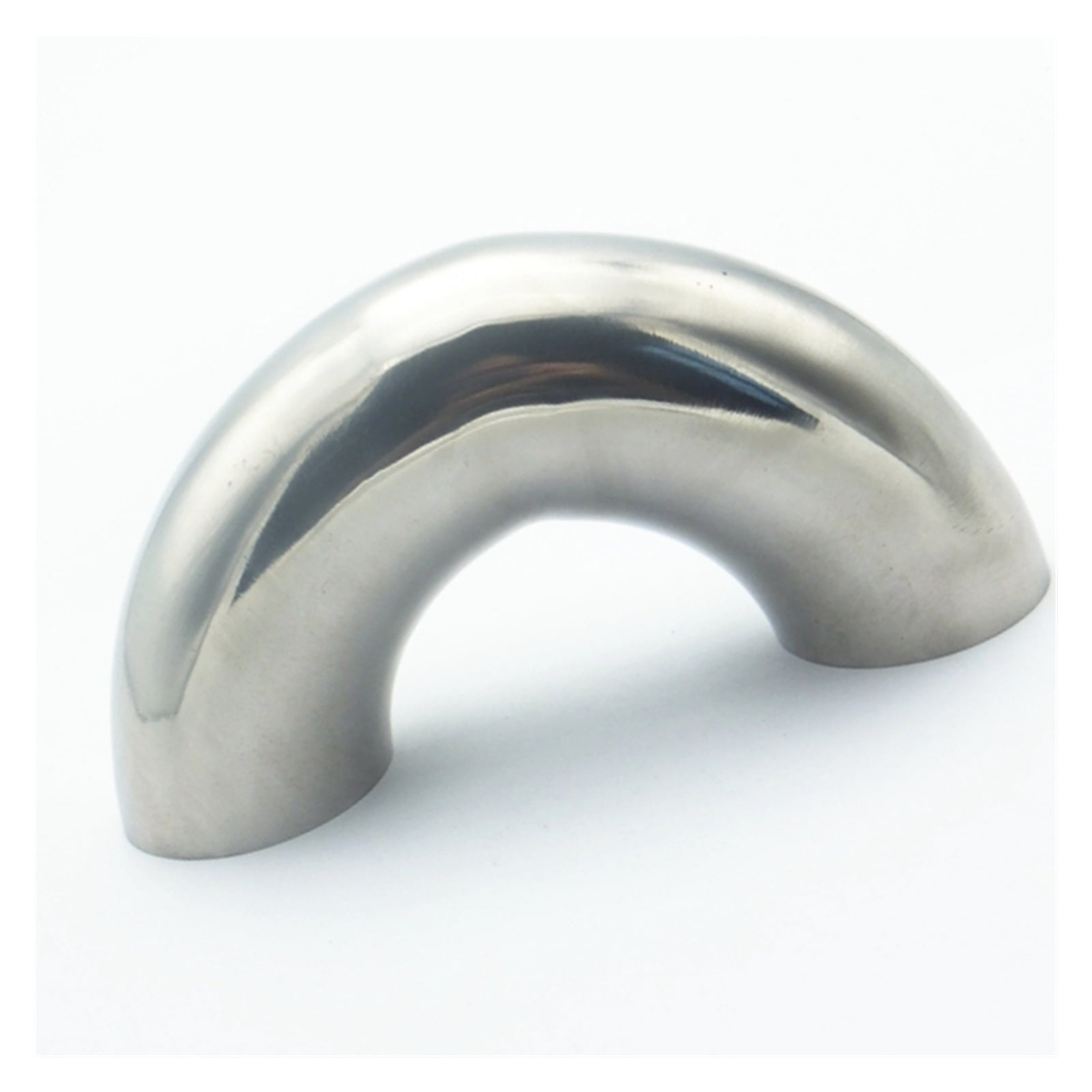 2" 51mm OD 304 Stainless Steel Weld 180 Degree Elbow Pipe Fitting ...