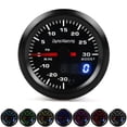 2" 52mm Digital Pointer 7 Color LED Car Turbo Boost Meter PSI Pressure ...