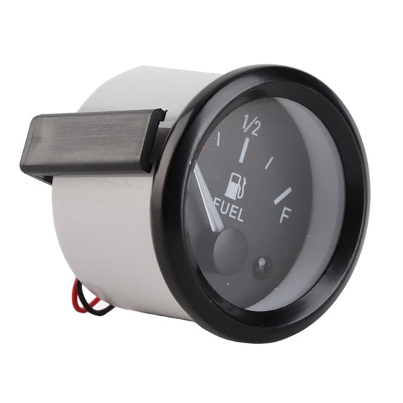 2'' 52mm Fuel Level Gauge, Pointer 12V Car Fuel Tank Meter With LED ...