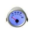 2" 52mm Universal Auto Car Pointer LED Psi Oil Pressure Gauge Meter ...