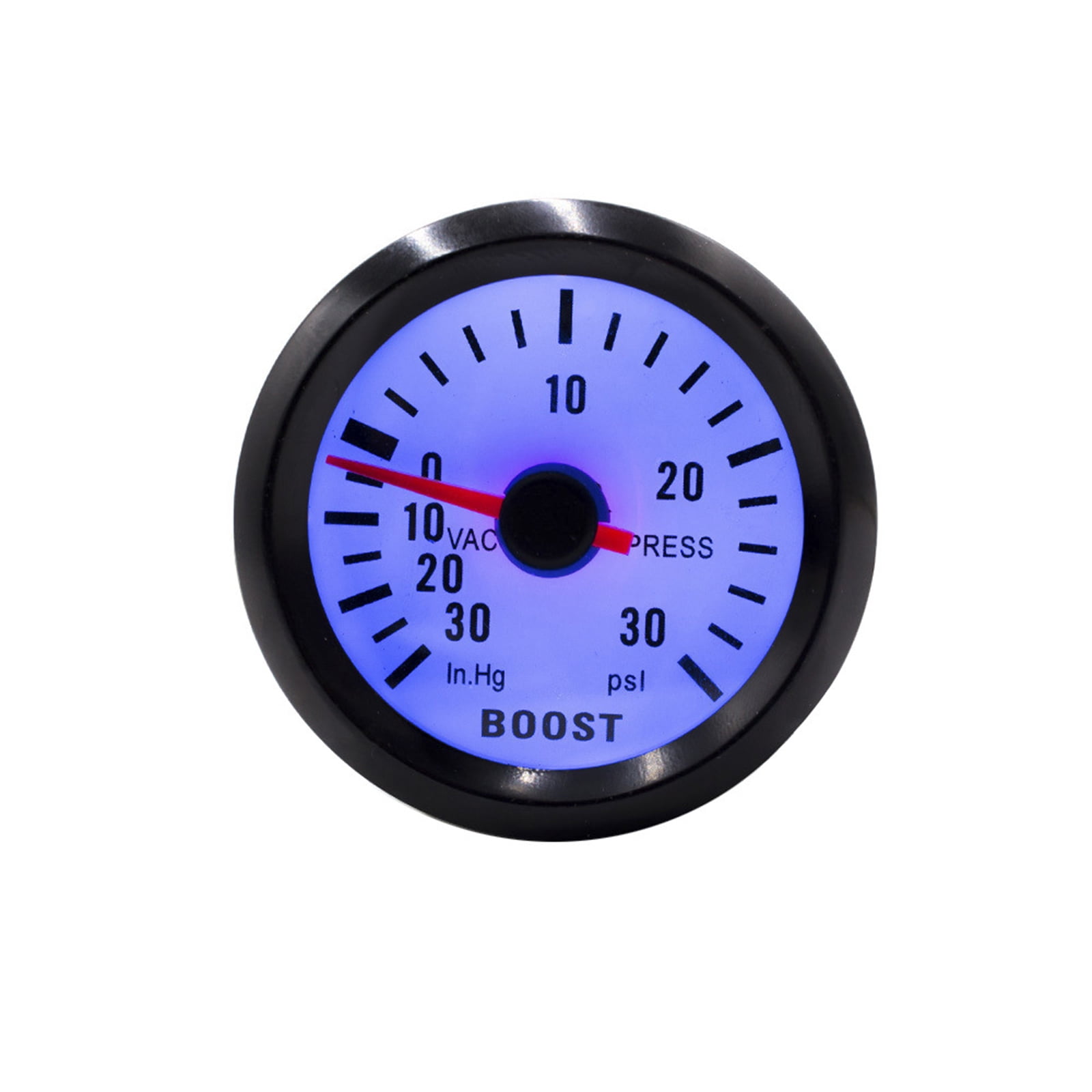 2. 52mm water-proof Turbocharger Meter ABS Housing High-Visibility Blue ...