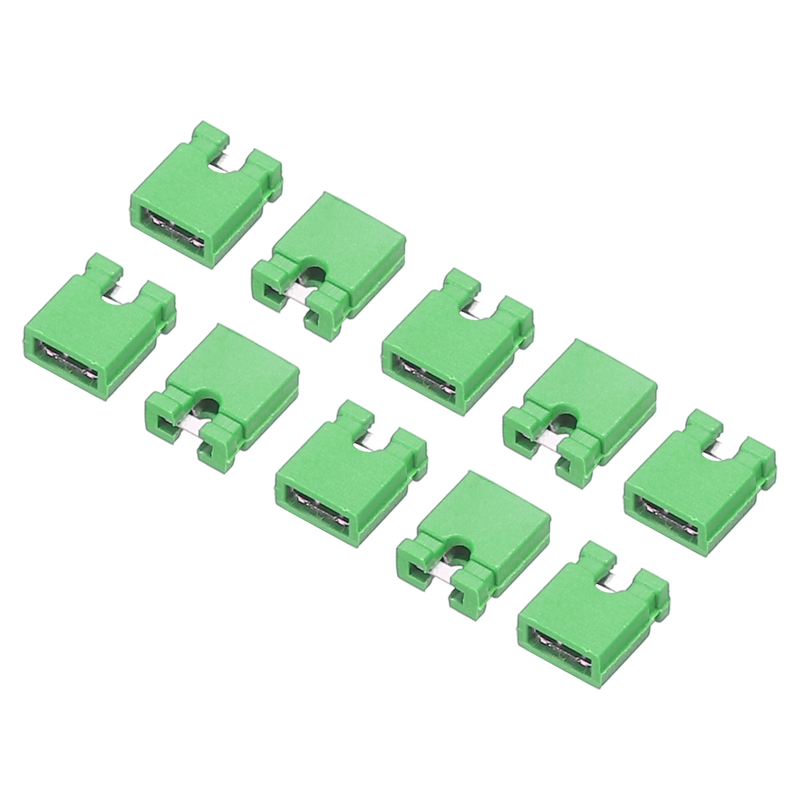 2.54mm Jumper Caps Shunts Short Circuit Connection Pin Blocks, Green 50 ...