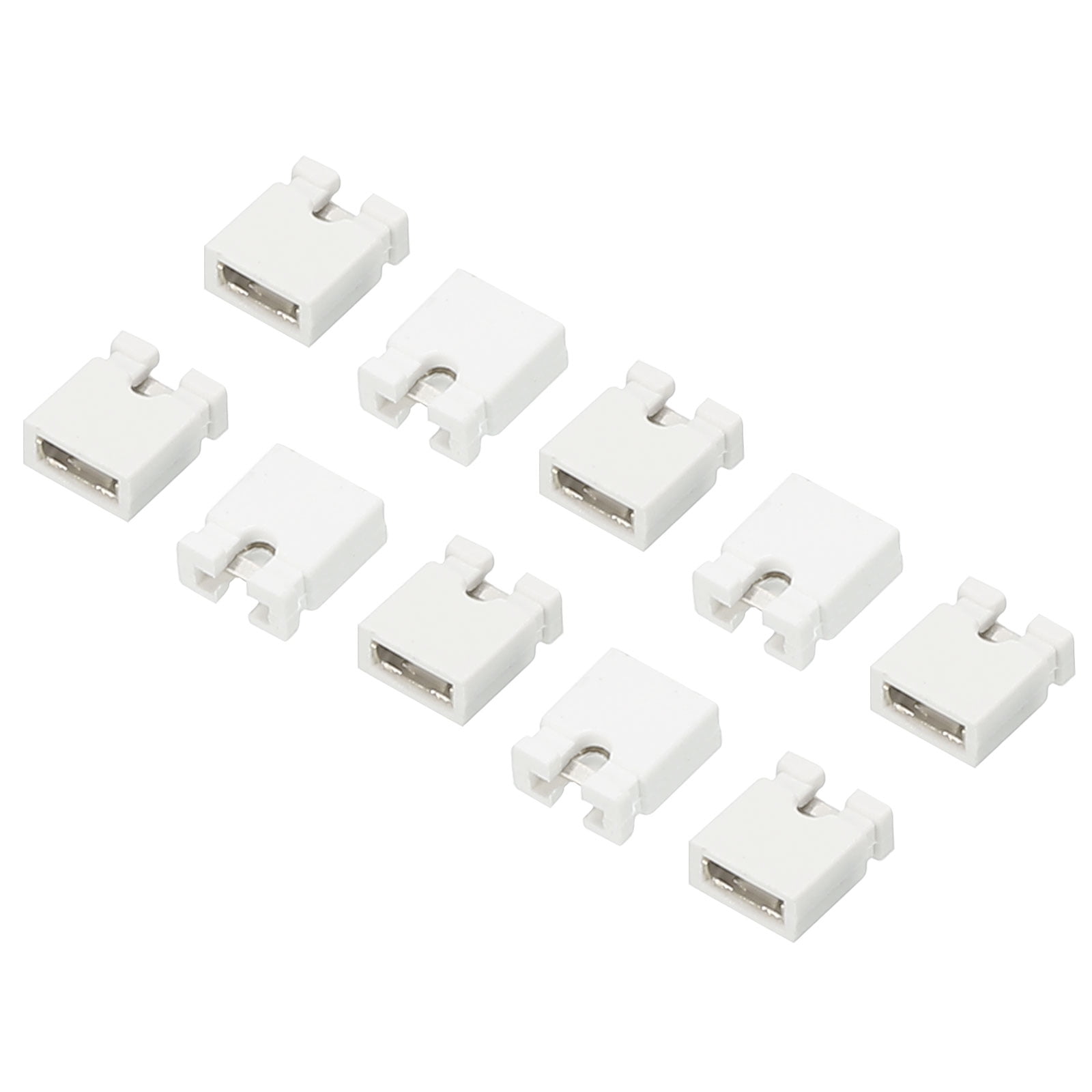 2.54mm Jumper Caps Shunts Short Circuit Connection Pin Blocks, White ...