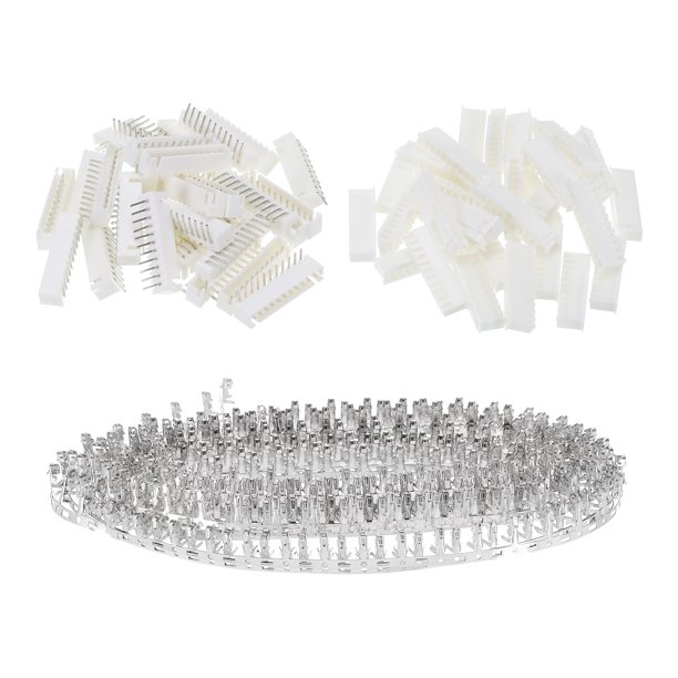 2.54mm Pitch Connector Kit 11 Pin Male Female Header Right Angle Socket ...