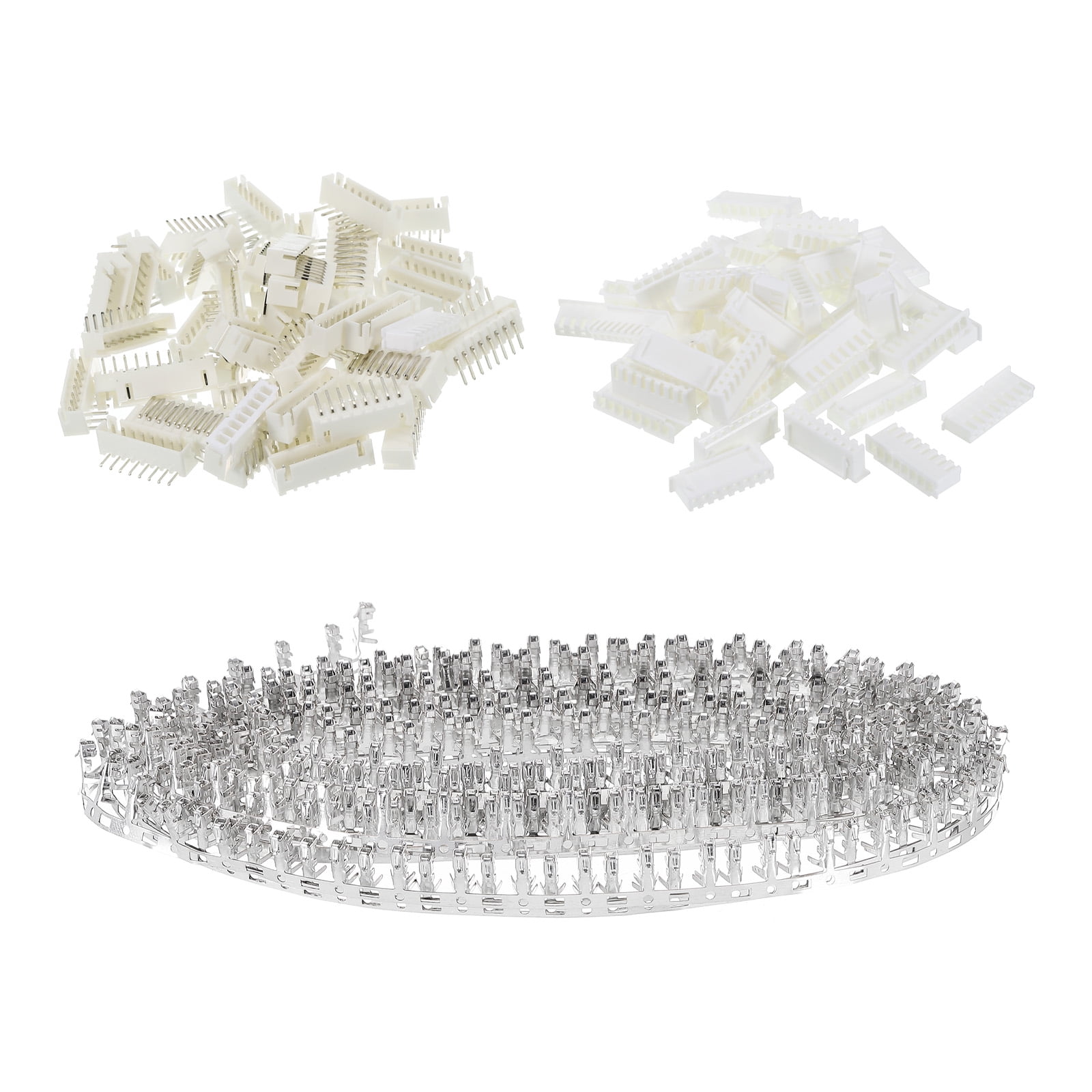 2.54mm Pitch Connector Kit 8 Pin Male Female Header Right Angle Socket ...