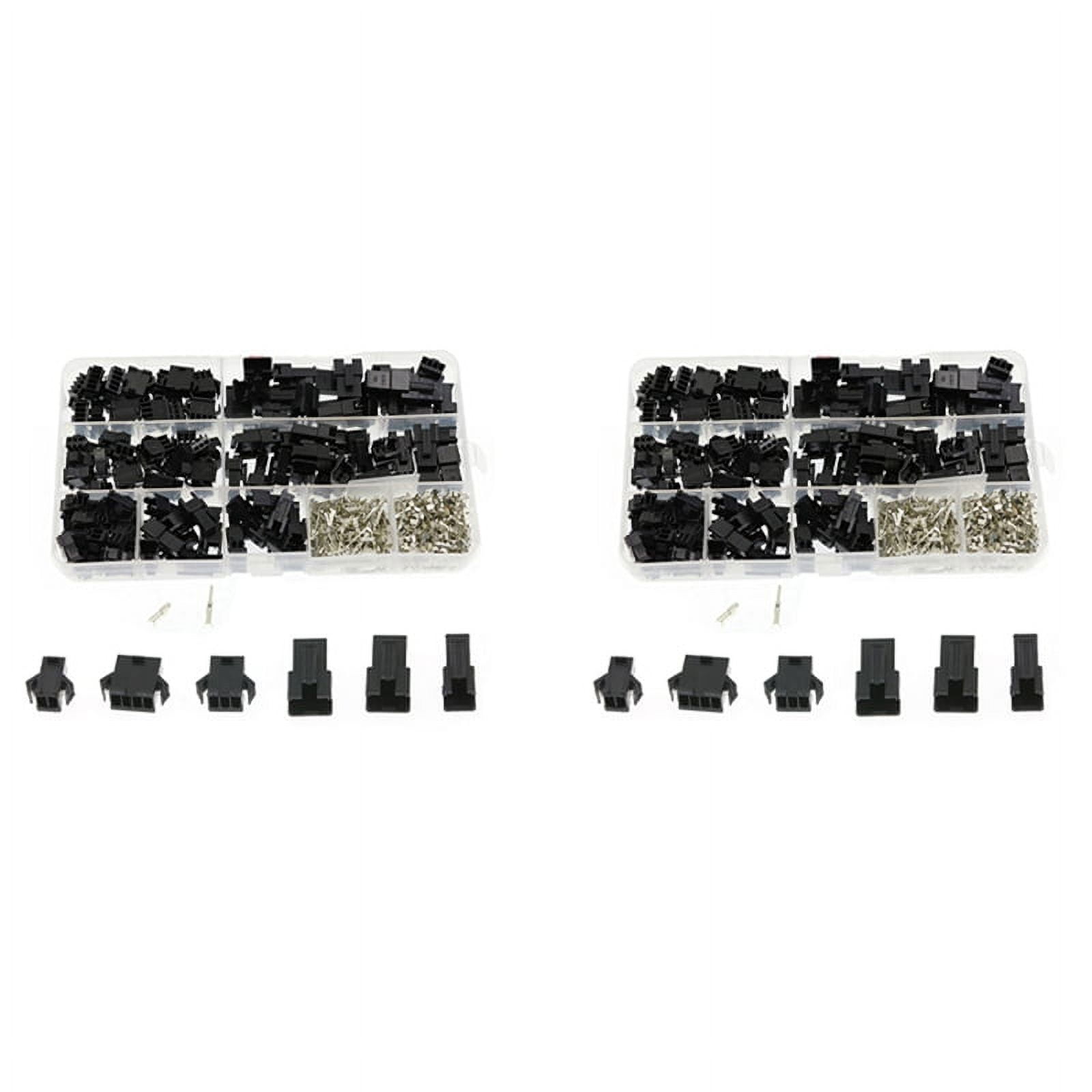 2.54mm Terminal Male/Female Pin SM2.54 Cable Plug 2/3/4 Pin Jumper Header Housing 960Pcs ...