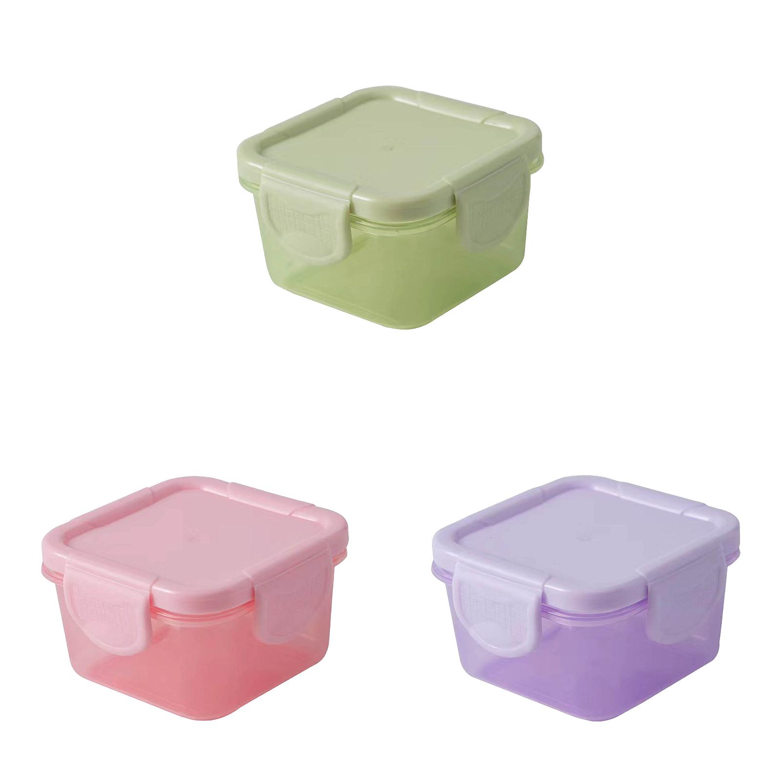 2.56 Inch Reusable Food Storage Containers Dressing Vegetable Container ...