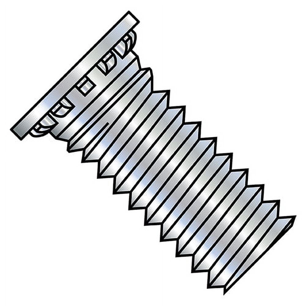 2-56X5/8 Self Clinching Stud Full Thread Hardened Steel Heat Treat Zinc ...