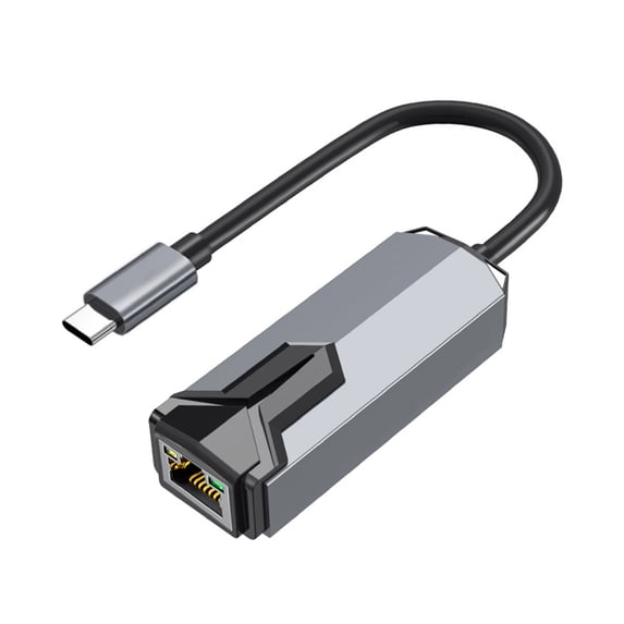 2.5G Ethernet Adapter Type C/USB to RJ45 Gigabit Ethernet Networking ...